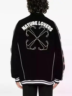 Off-White Arrow-motif Bomber Jacket