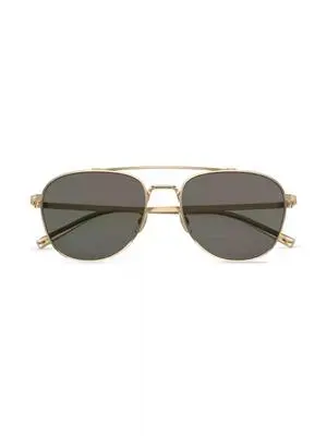 Oliver Spencer Rivetti Pilot-frame Sunglasses