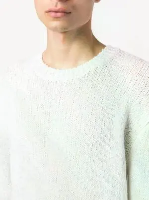 A.p.c. Crew Neck Knitted Jumper - White