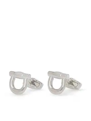 FERRAGAMO Gancini Cufflinks - Silver