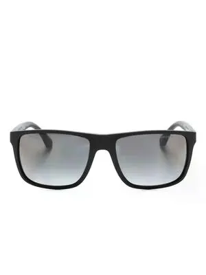 Emporio Armani Rectangle-frame Sunglasses - Grey
