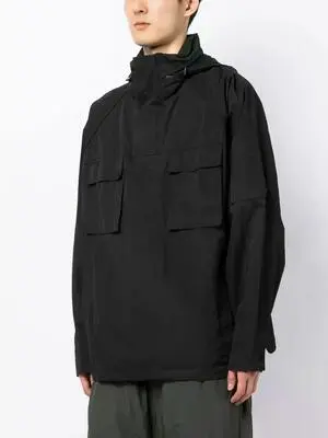JUUN.J Hooded Jacket With Flap Pockets