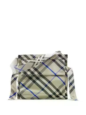 Burberry House Check Print Trench Tote - Neutrals