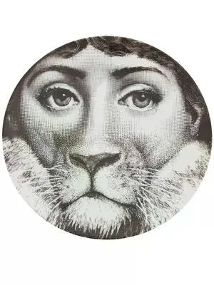 FORNASETTI Plate - Grey