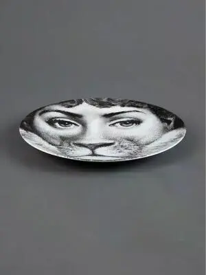 FORNASETTI Plate - Grey