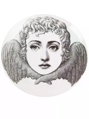 FORNASETTI Plate - White