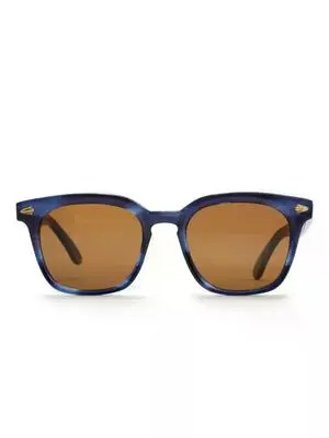 FAMILY AFFAIR Square-frame Sunglasses With Tinted Lenses - Blue