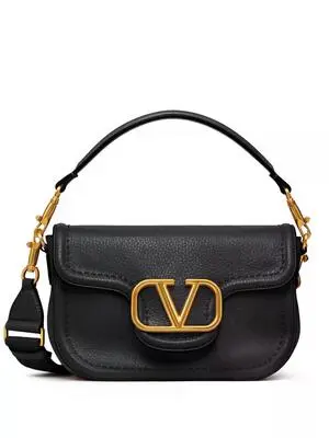 Valentino Garavani Alltime Leather Shoulder Bag