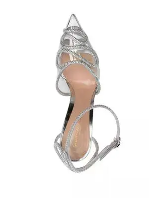 GIANVITO ROSSI 105mm Crystal-embellished Pumps