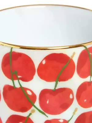 La DoubleJ Cherry-print Cup