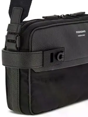 FERRAGAMO Gancini Buckle Messenger Bag