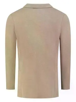 LARDINI Single-breasted Blazer With Brooch