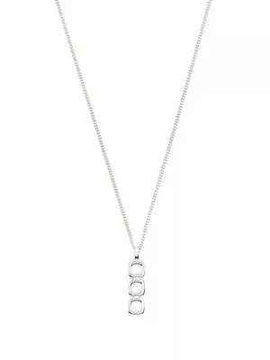 Tom Wood Sterling Pendant Necklace - Silver
