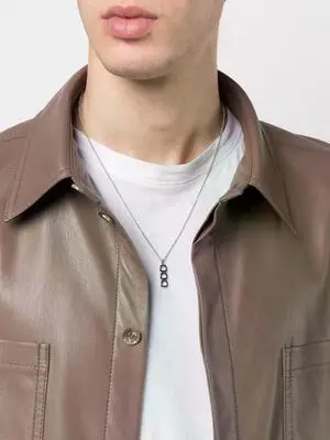 Tom Wood Sterling Pendant Necklace