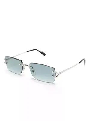 Cartier Signature C De Sunglasses - Silver