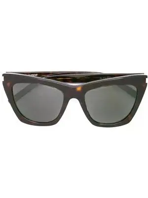 Saint Laurent New Wave 214 Kate Sunglasses - Black