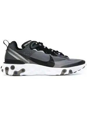 Nike React Element 87 Anthracite Sneakers - Black