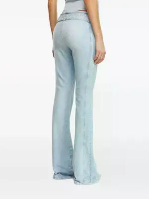 DIESEL® D-ebbey Belted Flared Jeans