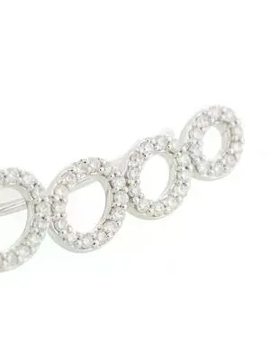 ALINKA 18kt White Gold Diamond Ear Cuff - Silver