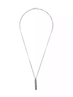 NIALAYA JEWELRY Prayer Box Necklace - Silver