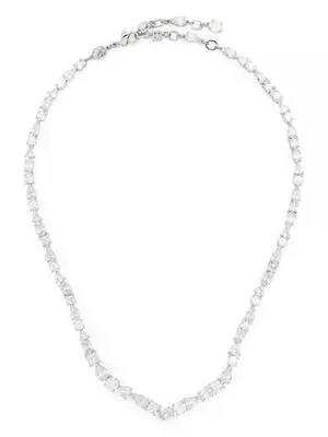 SWAROVSKI Mesmera Crystal Embellished Necklace - Silver