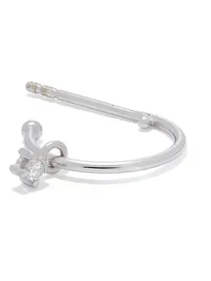 WOUTERS & HENDRIX 18kt Gold Diamond Hoop Earrings