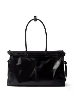 Prada Large Bonnie Tote Bag - Black