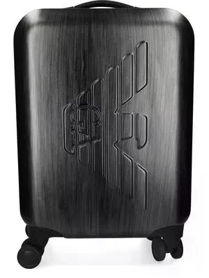 Emporio Armani Embossed Logo Trolley - Grey