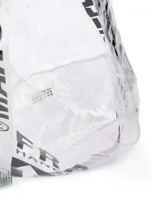 MAISON MARGIELA Fragile" Shopper Tote