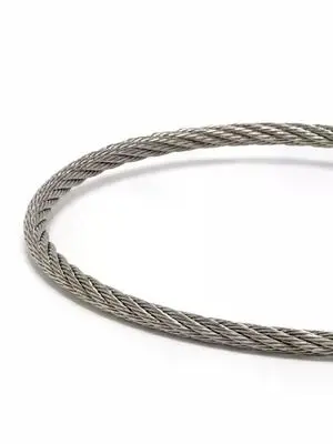 Le Gramme 5g Polished Ceramic Cable Bracelet