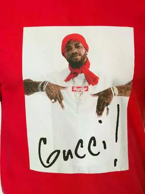 Supreme Gucci Mane Photo-print T-shirt