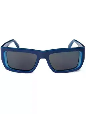 Off-White Prescott Square-frame Sunglasses - Blue