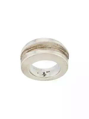 PARTS OF FOUR Foldform Crescent Ring - Silver