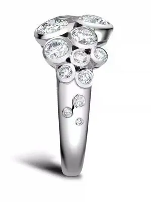 PRAGNELL 18kt White Gold Diamond Bubbles Ring