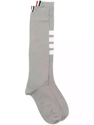 Thom Browne Mid-calf Socks - Grey