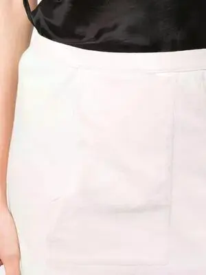 Rick Owens Mini Skirt With Front Slit