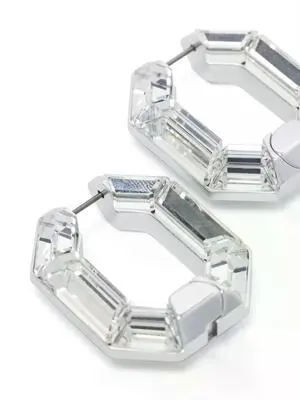 SWAROVSKI Lucent Hoop Earrings