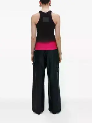Marc Jacobs Grunge Spray-effect Ribbed Tank Top