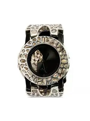 PARTS OF FOUR Skeleton Dial Automatic Watch - Silver