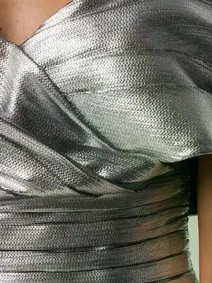 Alexandre Vauthier Off-the-shoulder Draped Mini Dress
