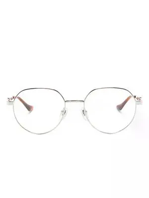 Gucci Round-frame Glasses - Silver