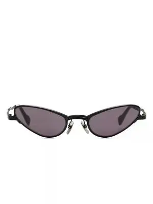 KUBORAUM Z22 Cat Eye Sunglasses - Black