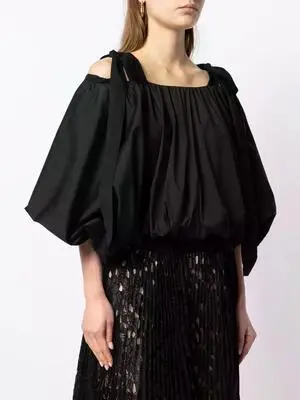 Goen.j Voluminous Cotton-blend Blouse