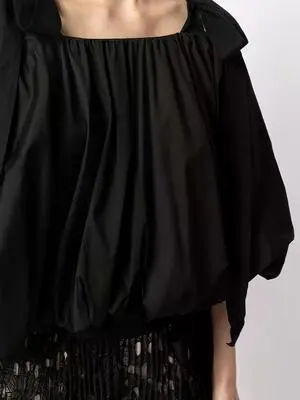 Goen.j Voluminous Cotton-blend Blouse