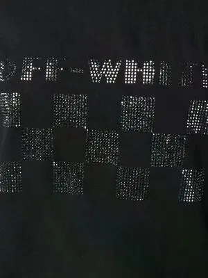 Off-White Embellished Logo Print T-shirt