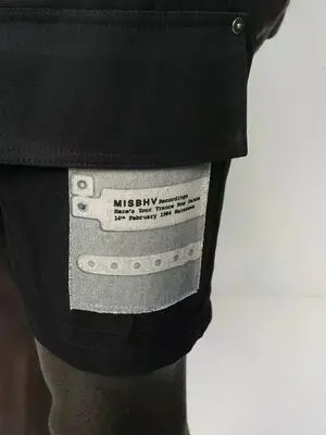 MISBHV Recordings Patch Detail Utility Shorts