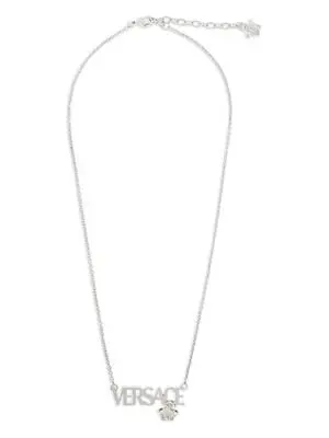 Versace Logo-lettering Necklace
