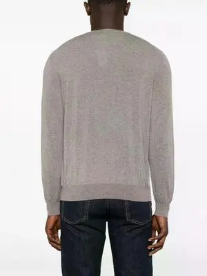 Canali Two-tone Wool Jumper