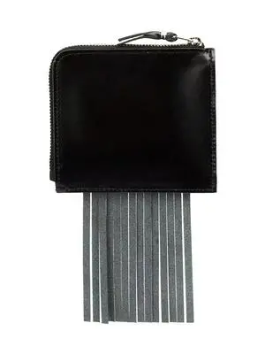 Comme Des Garçons Fringed Cardholder - Black