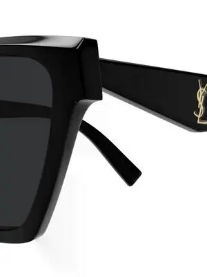 Saint Laurent M103 Sunglasses - Black